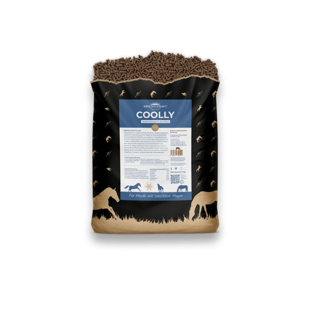 Kristallkraft Coolly ⇒ Die Sanfte Fürsorge für Dein Pferd!
