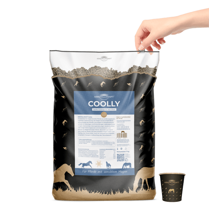 Magenfutter für dein Pferd kaufen – Kristallkraft Coolly
