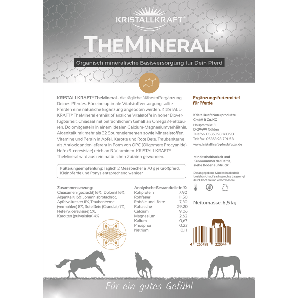 Basisversorgung für Dein Pferd – Kristallkraft TheMineral